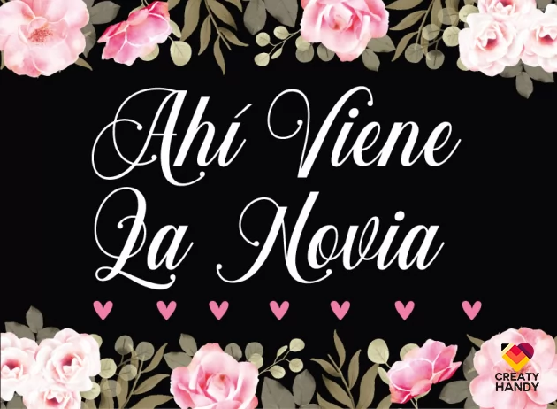 Creaty Handy - Taller Gráfico | Carteles | Fiestas | Ahi Viene Rosa